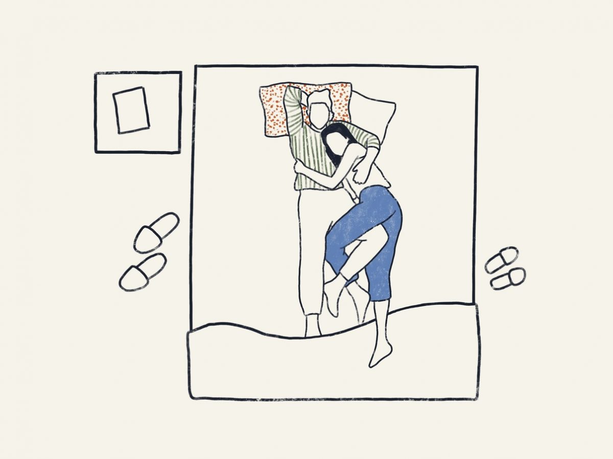 20 Couple Sleeping Positions And Their Meaning | DreamCloud