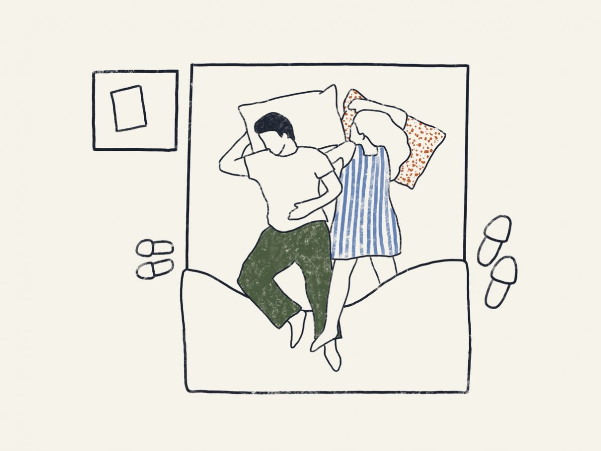 20 Couple Sleeping Positions And Their Meaning | DreamCloud
